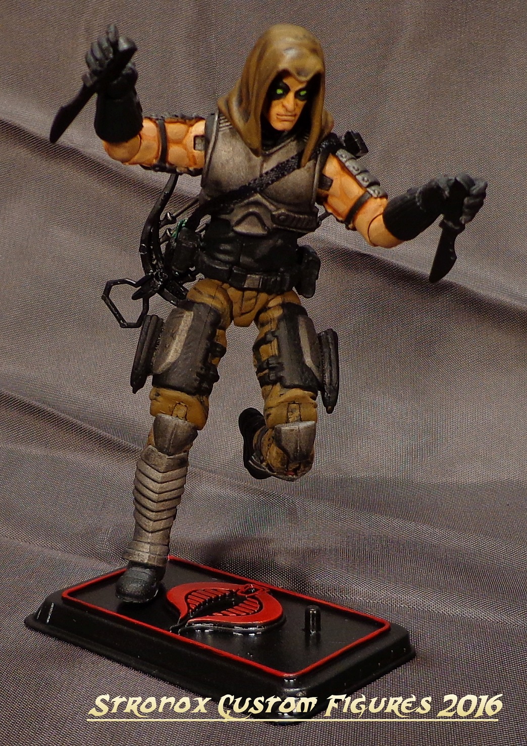 Stronox Custom Figures: GI Joe: Zartan with Swamp Skier