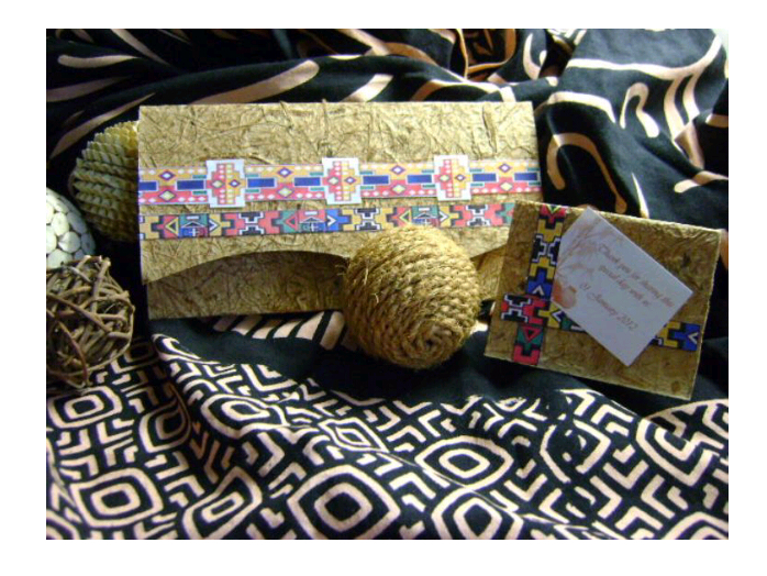 Invitation Diva: Ndebele Inspired Brides