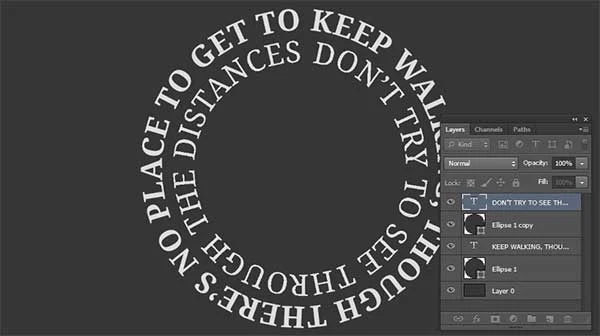 PhotoEffect: How To Type Text in Circle in Photoshop