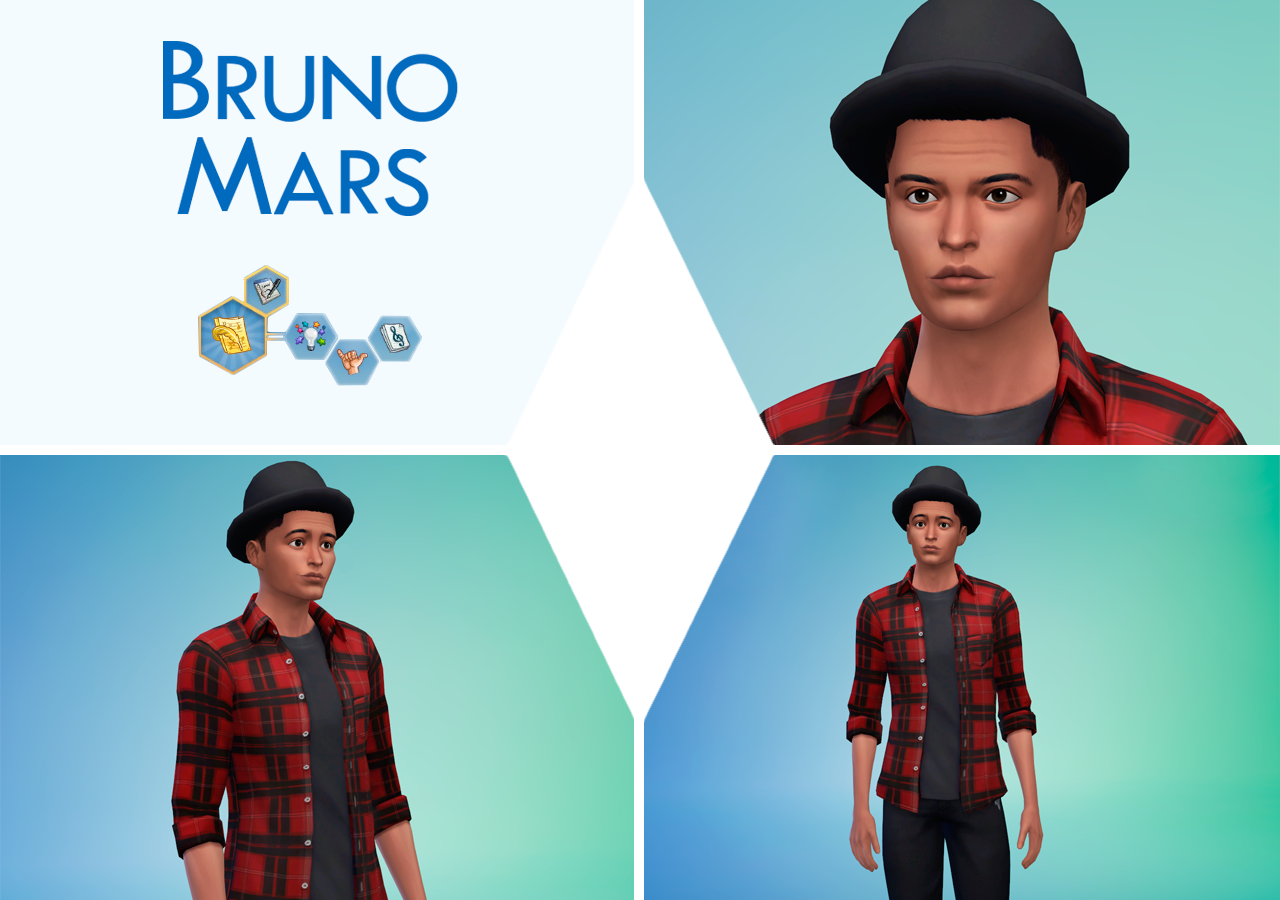 La Factoria De Sims - LFDS: ¡BRUNO MARS SIMIZADO EN LOS SIMS 4!