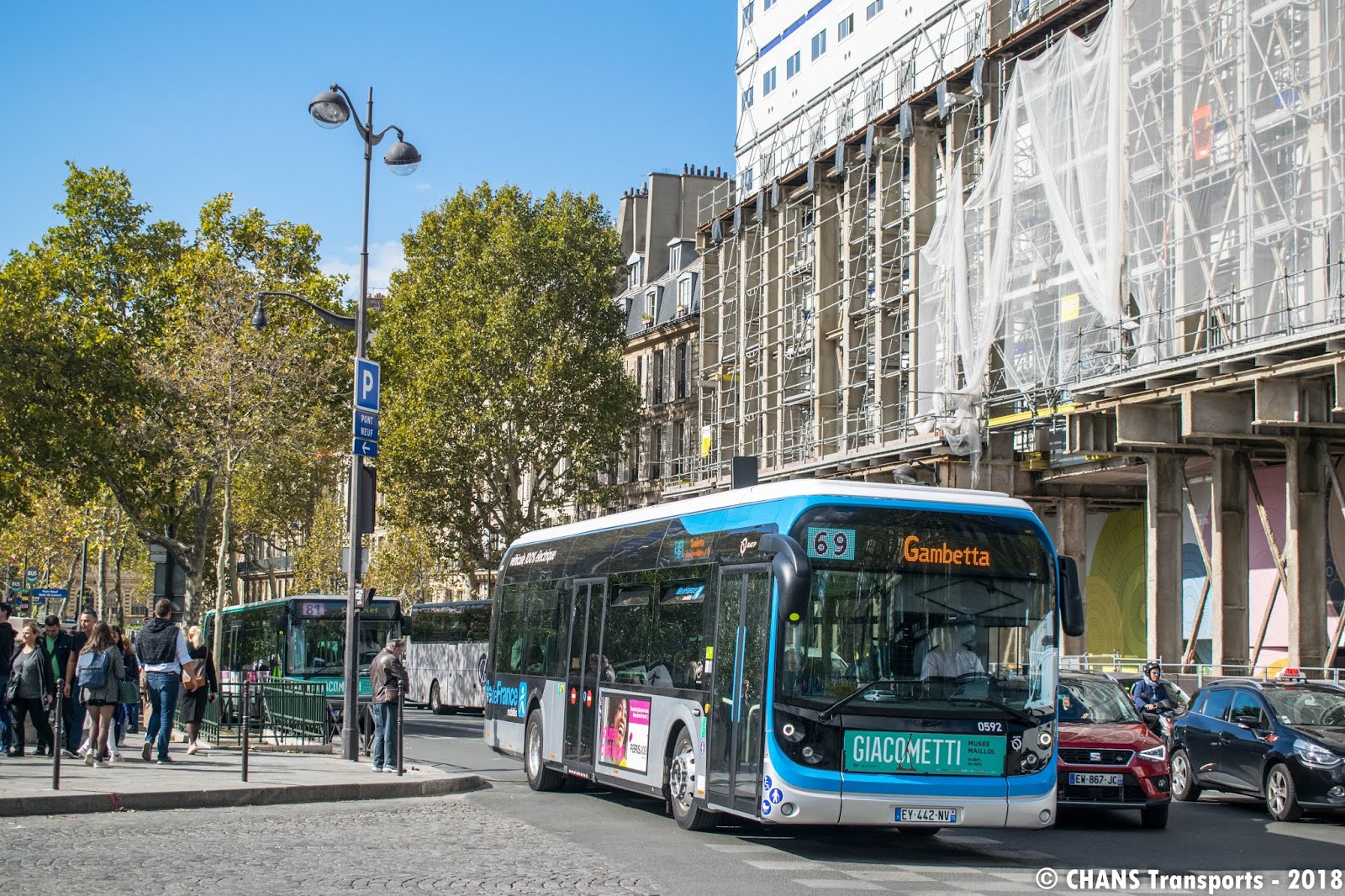 [RATP] La ligne de bus RATP 69 (Lagny) passe en mode électrique