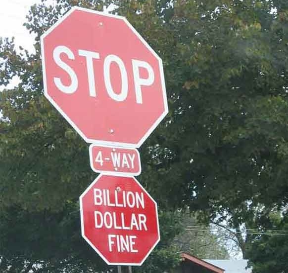 20 Funny hacked stop signs | Funny Signs