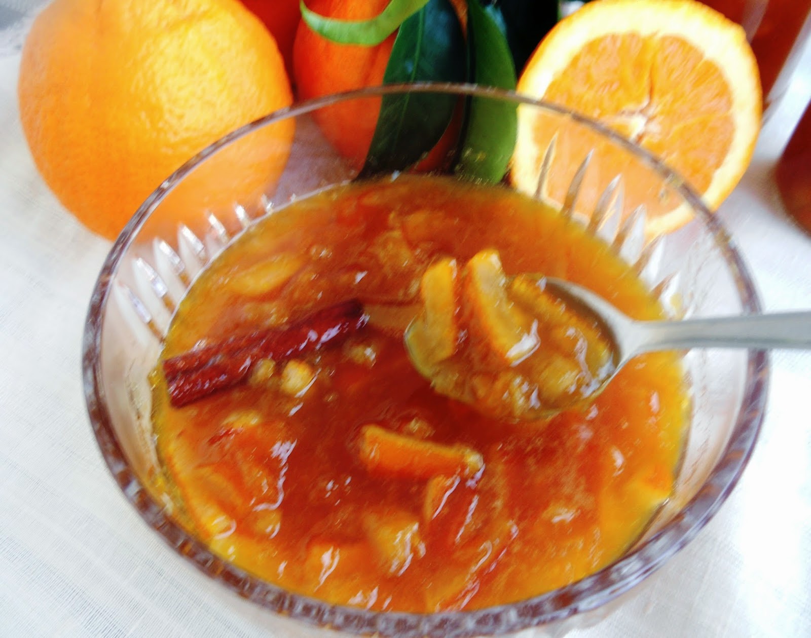 Pitada Indiscreta: Compota de laranja