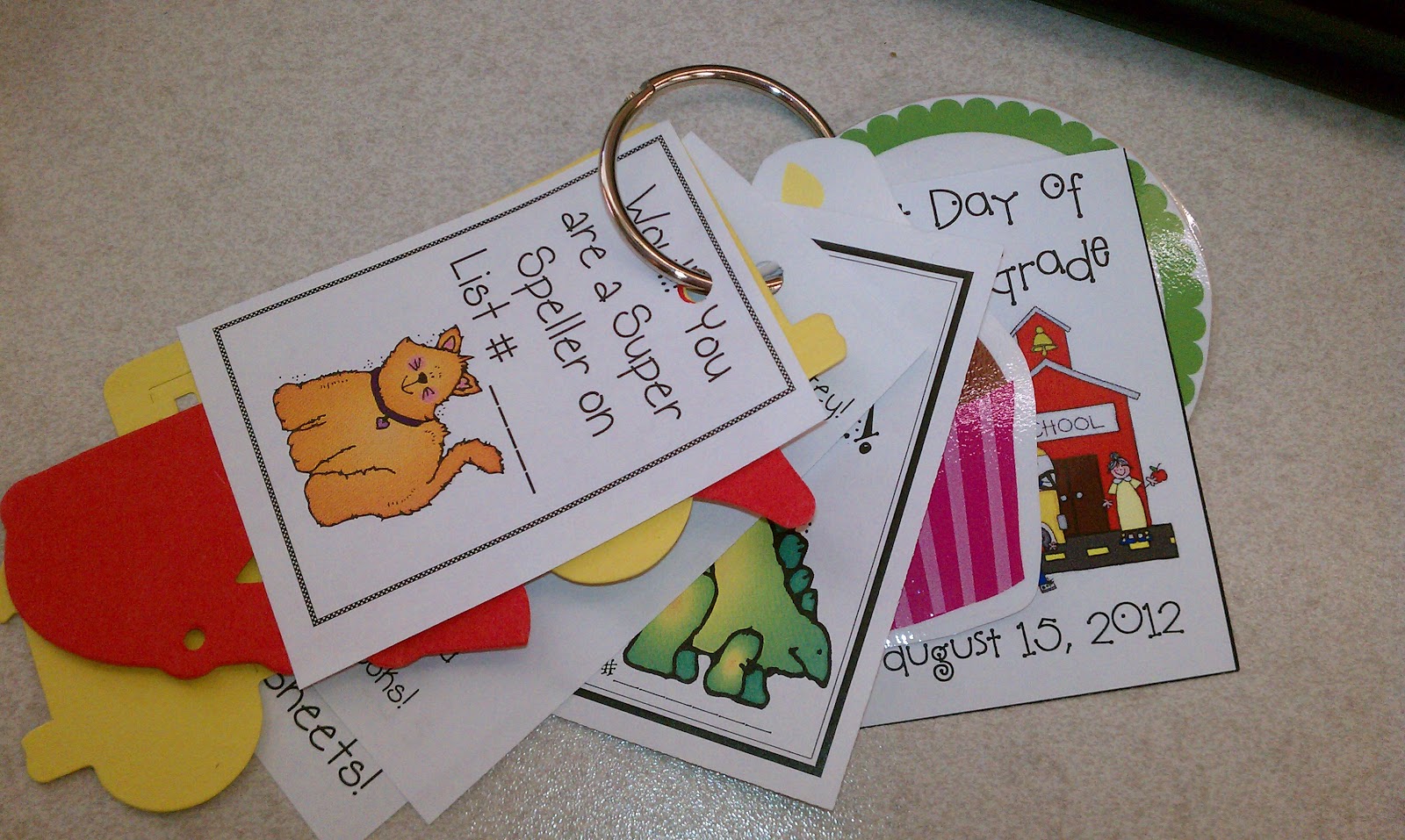 Second Grade Smartypants: Key Chain Explanation and Freebies