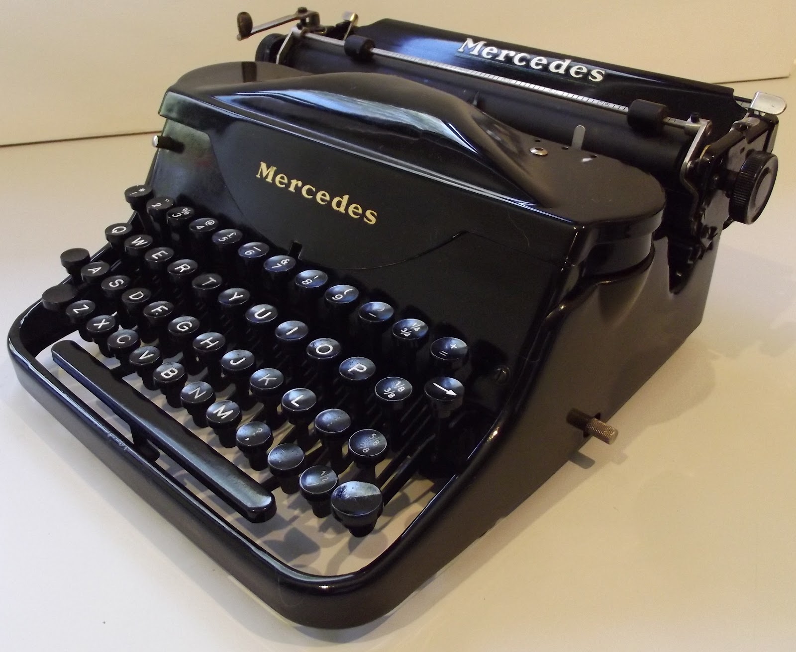 oz.Typewriter: Mercedes Typewriters