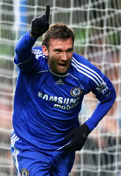 Sports Players: Andriy Shevchenko Chelsea