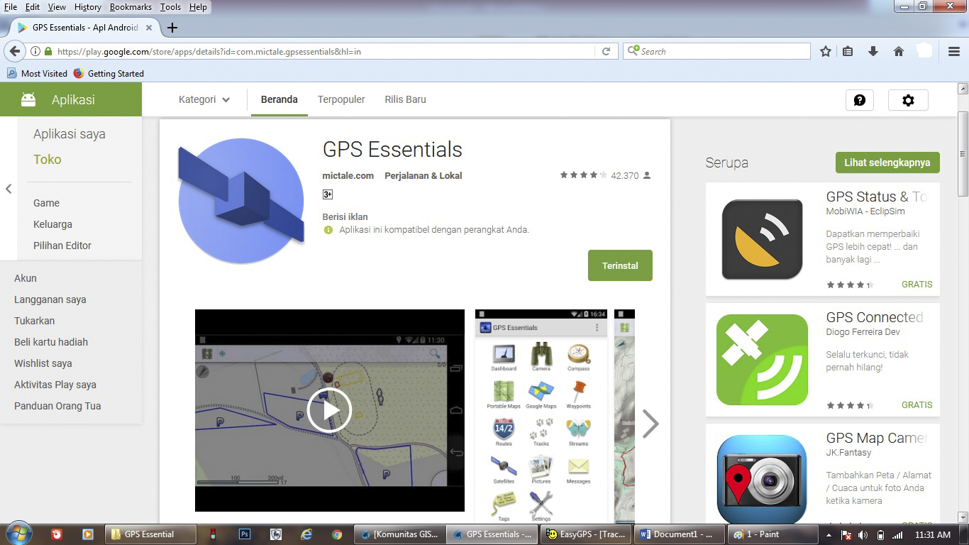 Riki Rahmansyah: Memanfaatkan Android dan GPS Essentials untuk Pemetaan