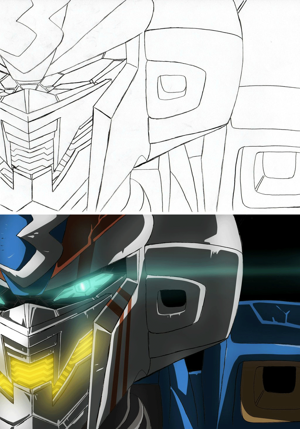 GUNDAM GUY: Gundam Crossbone Art By 厨房ちゃうよ - Updated with Video!
