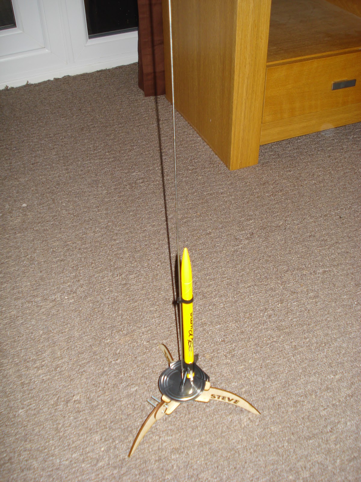 Laser cut rocket launcher