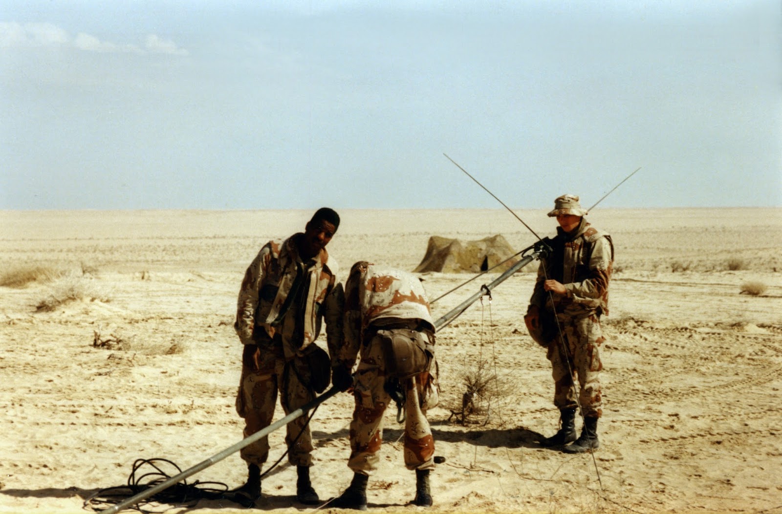Helgeson's Hikes: Operation Desert Storm: Task Force Papa Bear Activated