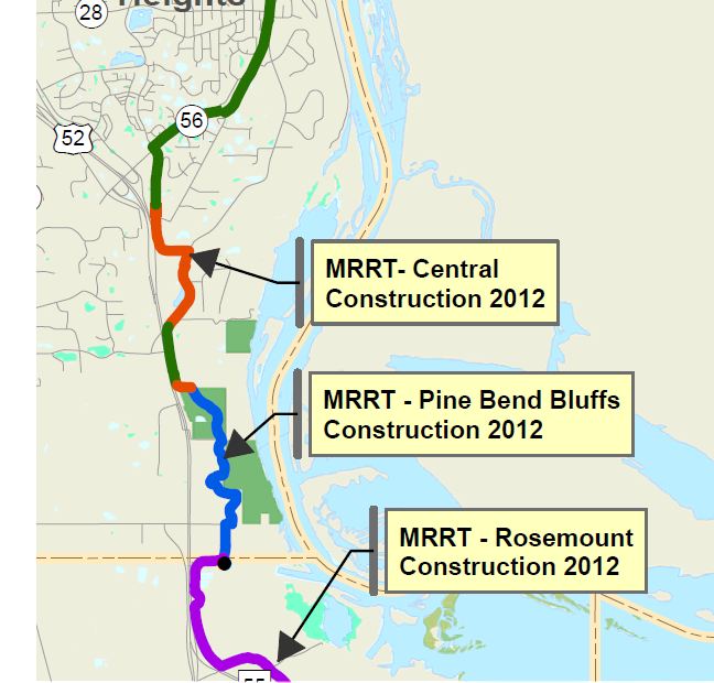 MN Bike Trail Navigator: Work Continues on the Mississippi River ...