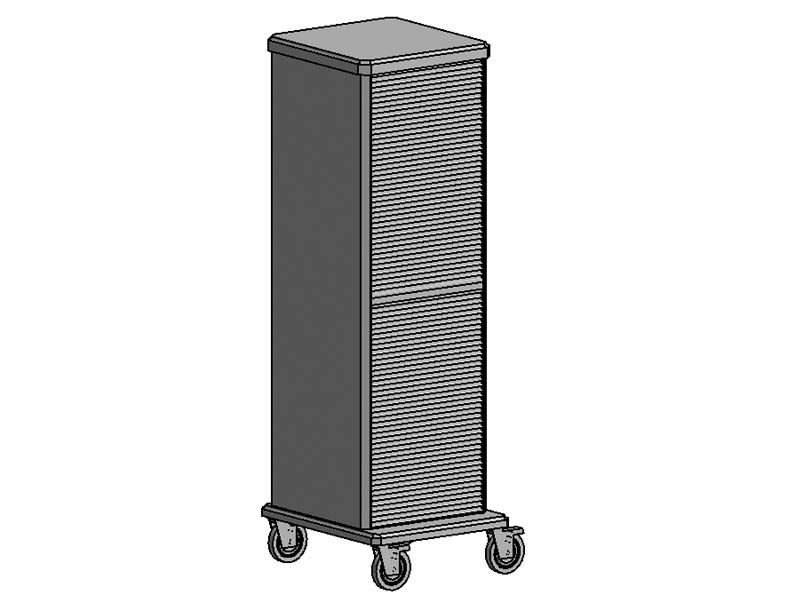 BIM HEALTHCARE REVIT FAMILIES : Supply Carts