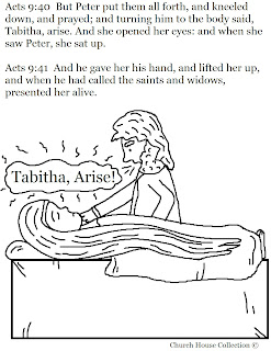 Church House Collection Blog: Peter Raised Tabitha From The Dead ...