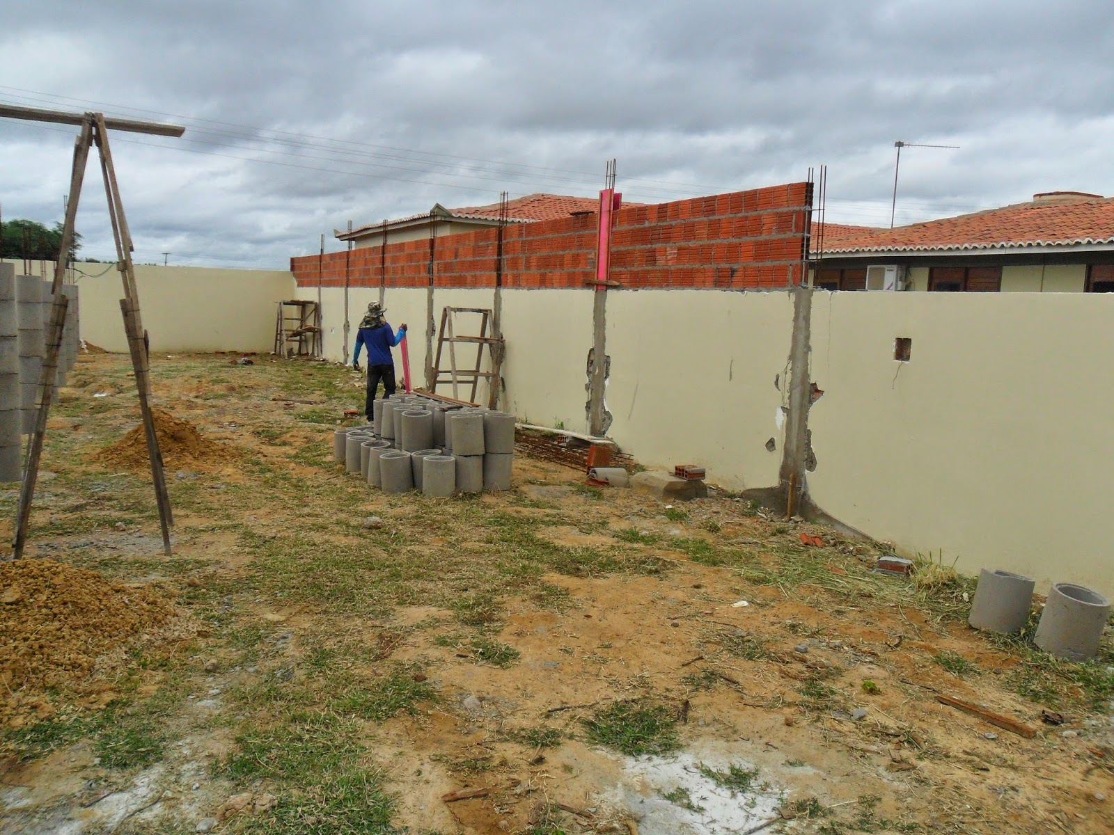 Distrito de Irrigação de Maniçoba: Construção da Área de Lazer