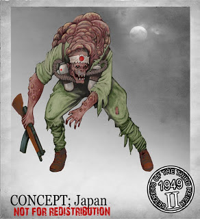 Wargame News and Terrain: West Wind Productions: Japanese Zombie?