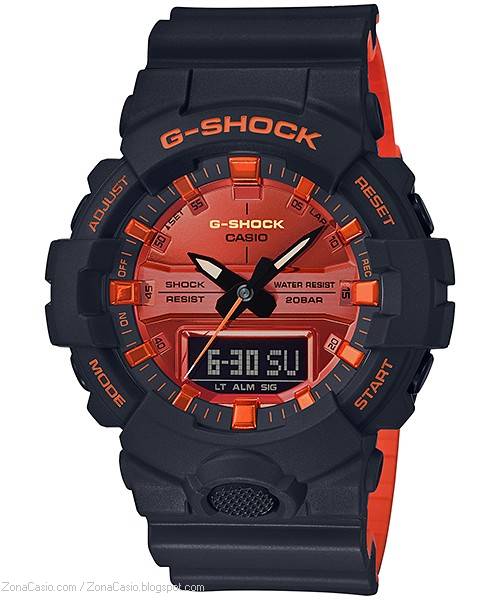 Zona Casio: Casio G-Shock Bright Orange Series (especificaciones)