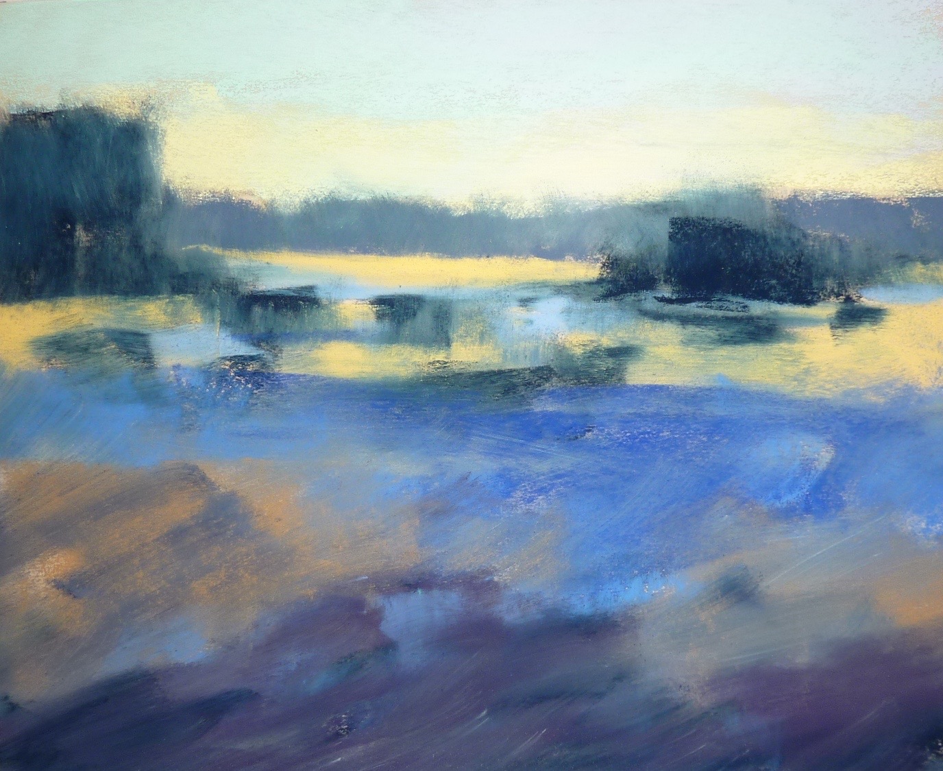 Painting My World: A Tip for Creating Depth in a Landscape Painting