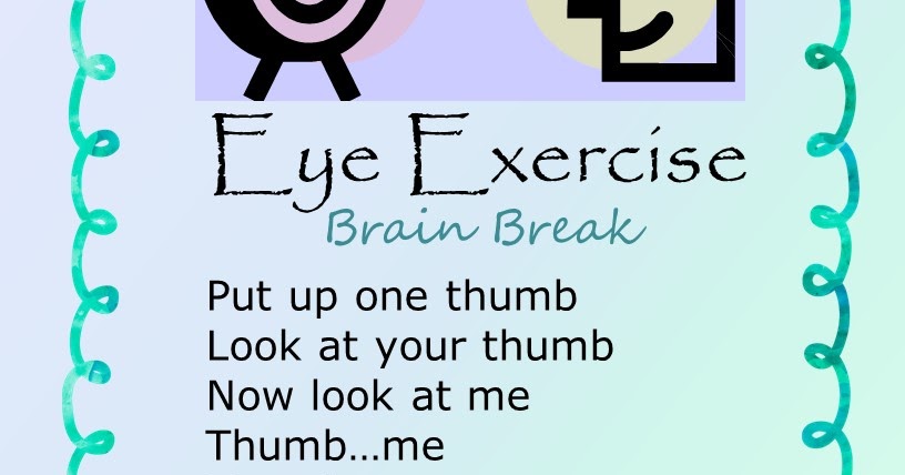 Teacher Ink: 10-Second Brain Breaks