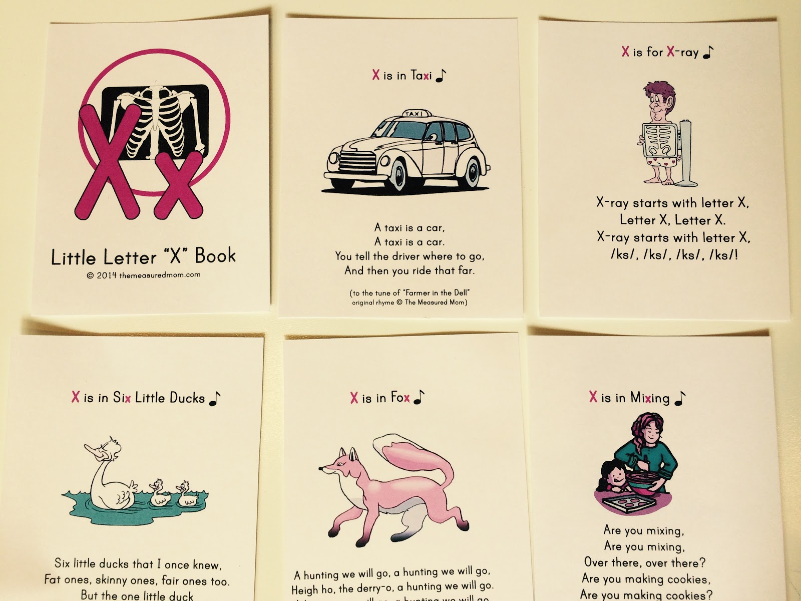 Letter X: Alphabet Exercising, Songs, Handprint Art (X-Ray FIsh ...