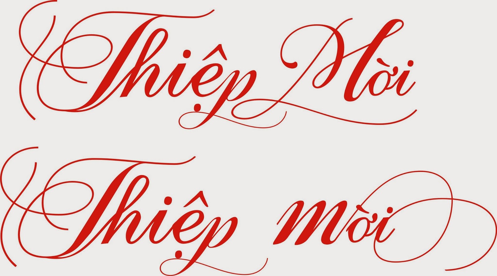 Fonts chữ Đẹp .: Font Chữ Thiệp Mời. Vector CDR