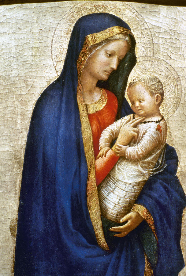 DE ARTE EM ARTE : PINTURAS DA VIRGEM MARIA E O MENINO JESUS