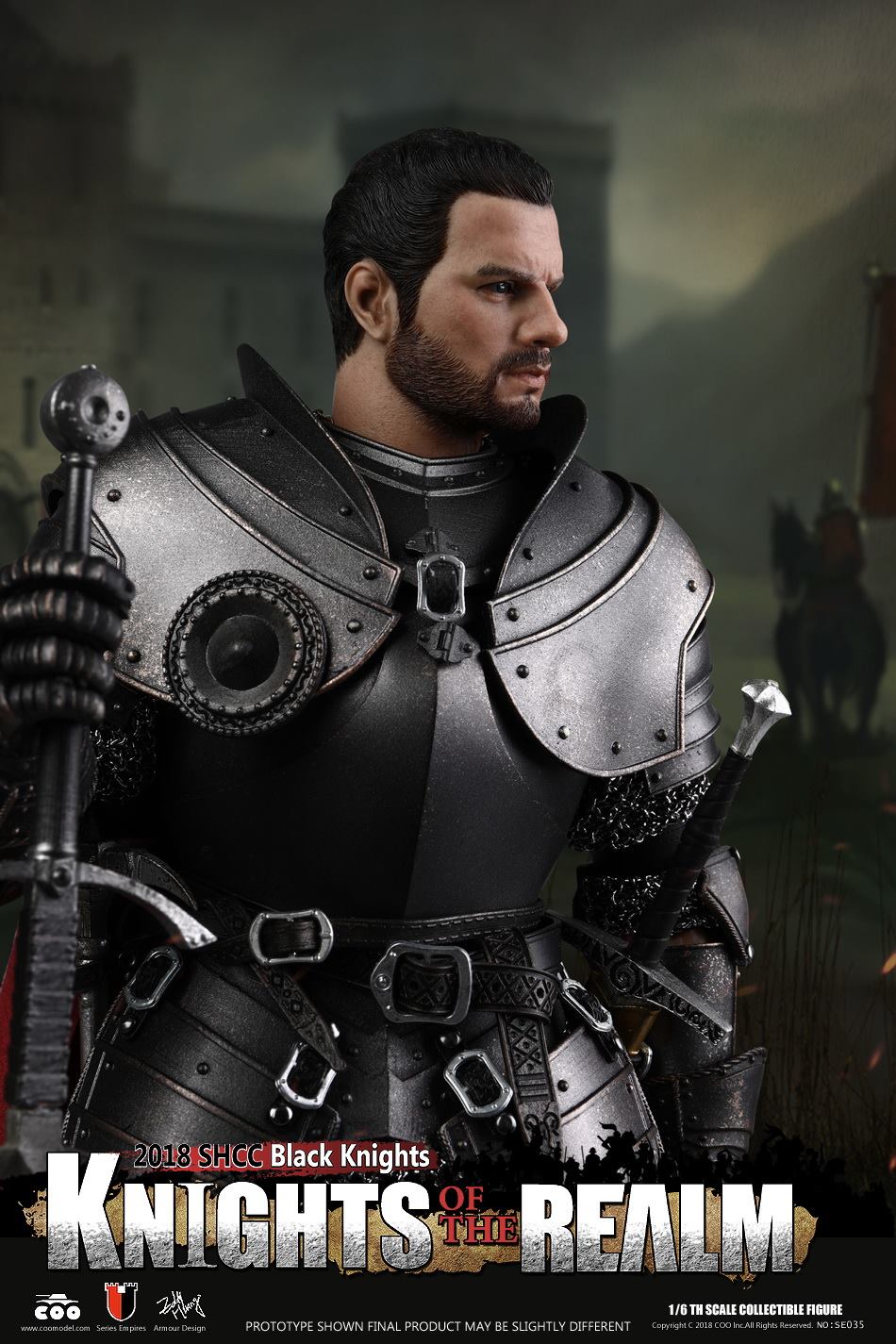toyhaven: COO Models 1/6th scale Knights of the Realm: Black Knight 12 ...