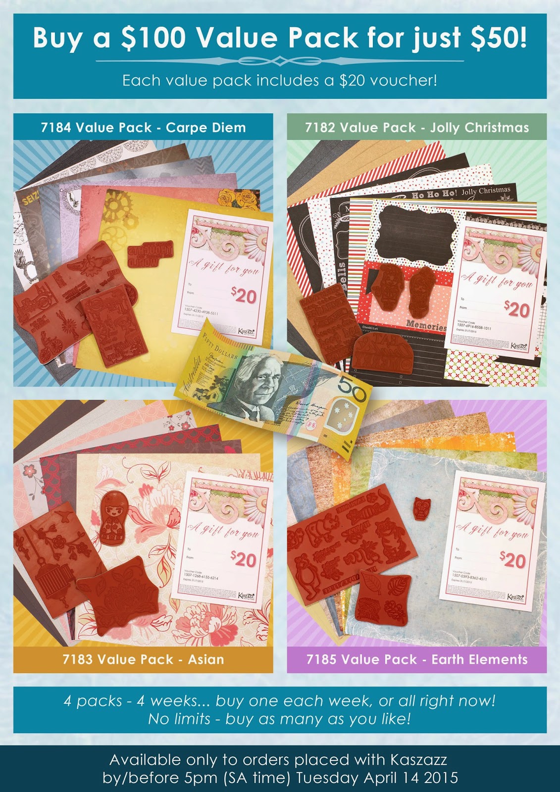 Cards by Fiona: Special offer - value packs!