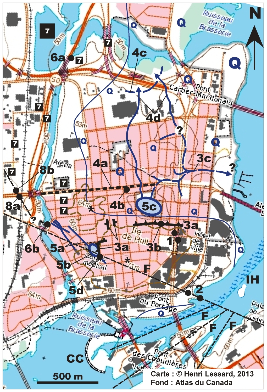 Géo-Outaouais: Île-de-Hull (Gatineau) : guide géologique (ajouts)