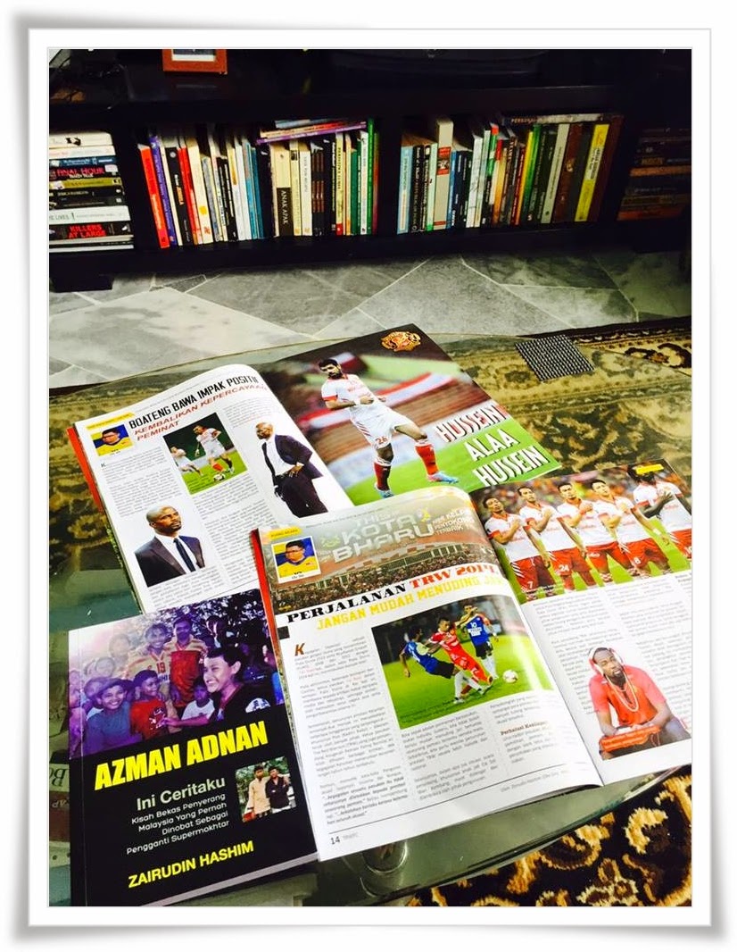 .chedinsphere.: Alhamdulillah, hasil tulisan saya dalam majalah sukan ...