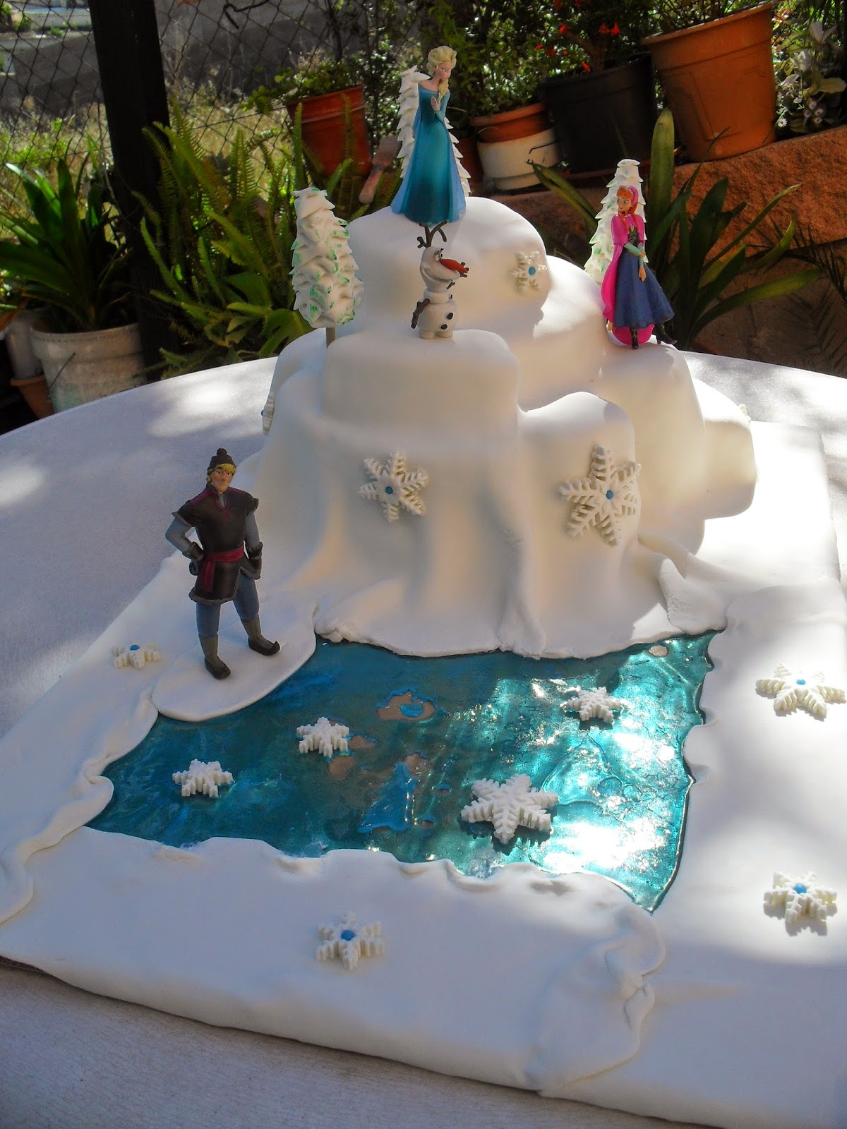 Los pasteles de la Toñi: Frozen: el reino del hielo (1 - Preparación)