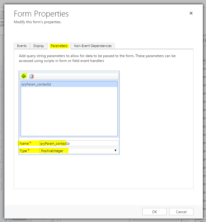 Ms Crm Customization Get Set Query String Parameters To Crm Form