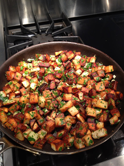 The One Behind The Apron: Sauteed Potatoes Persillade
