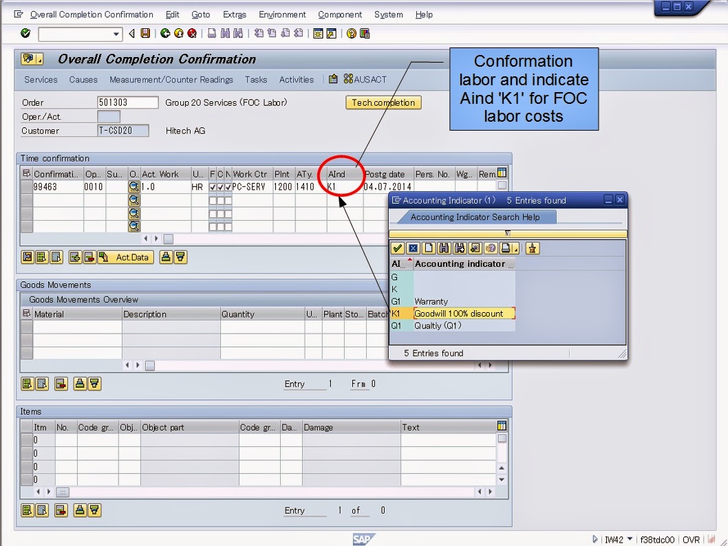 青蛙SAP分享 Froggy's SAP sharing: SAP ERP CS - Service Order (Charge ...