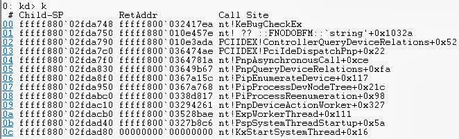 BSODTutorials: Debugging Stop 0xCA - PNP_DETECTED_FATAL_ERROR