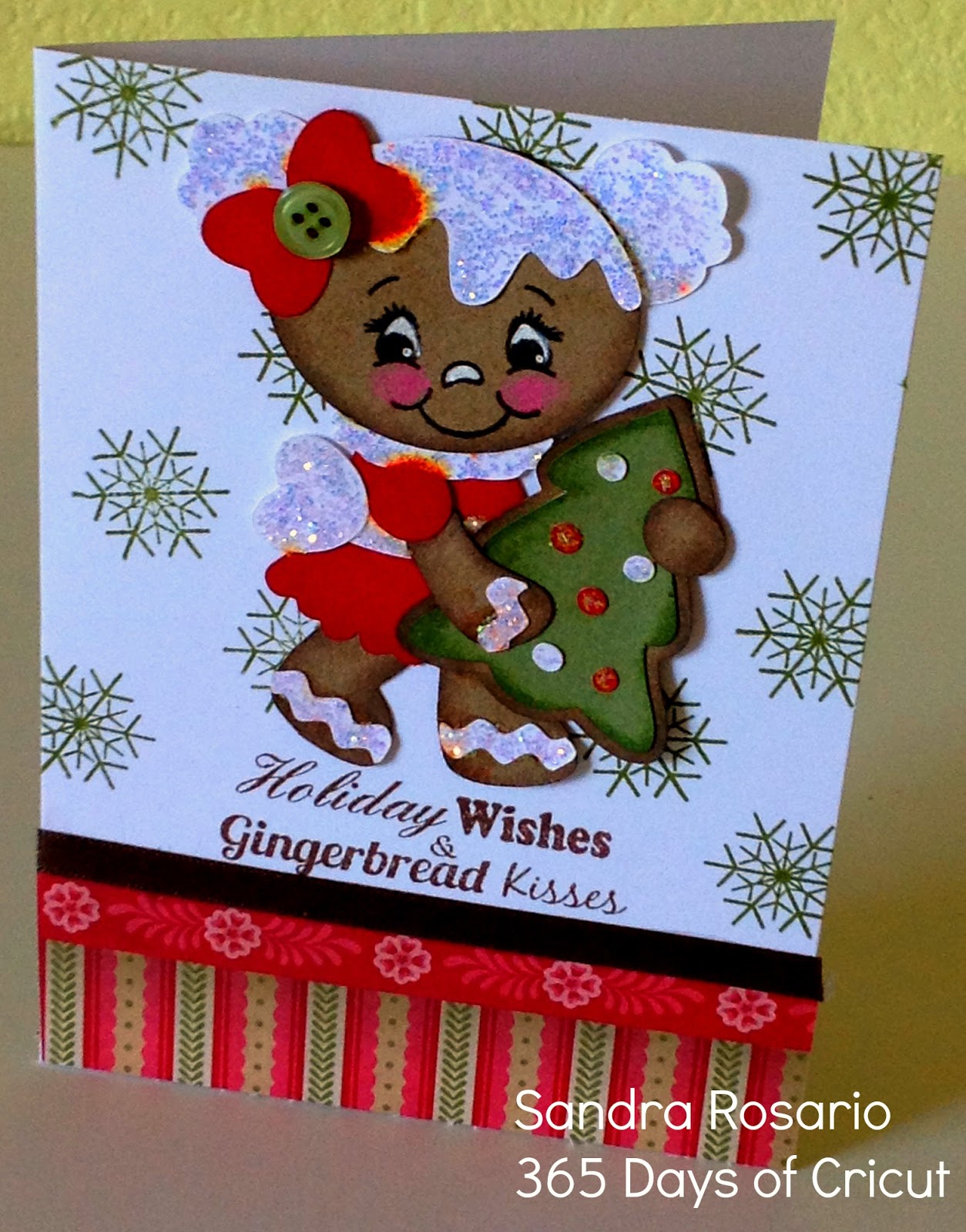 Pink Lulu Studio 128 Sweet Gingerbread Girl Card pink-lulu-studio-128-sweet-gingerbread-girl-card