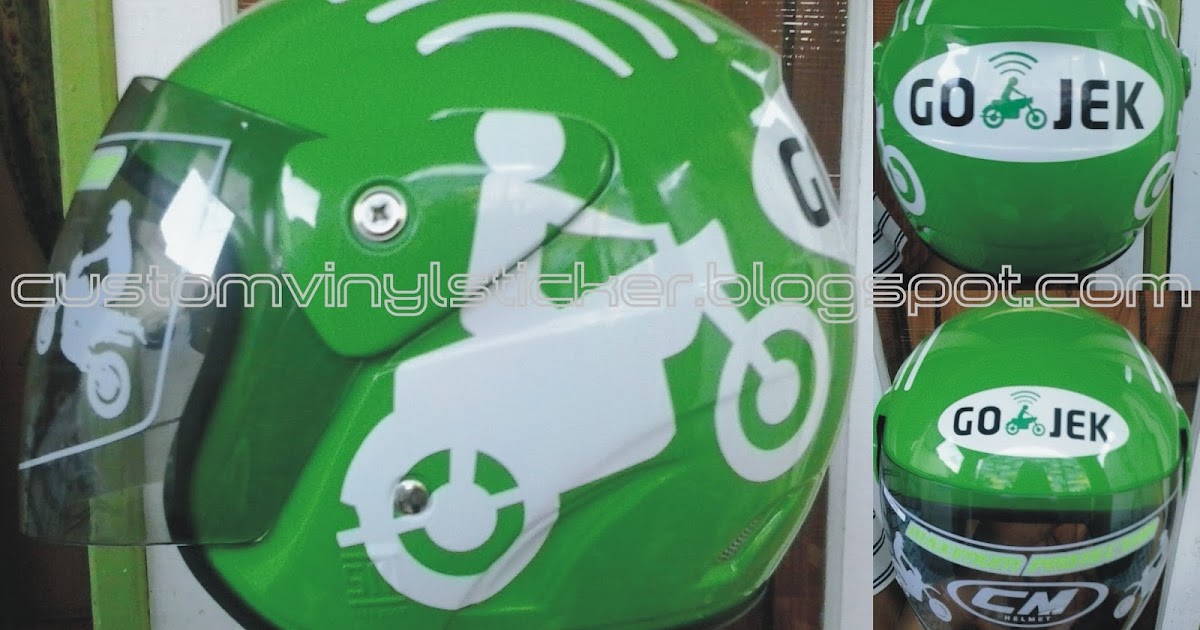 STICKRENZ: GOJEK - Helmet Branding