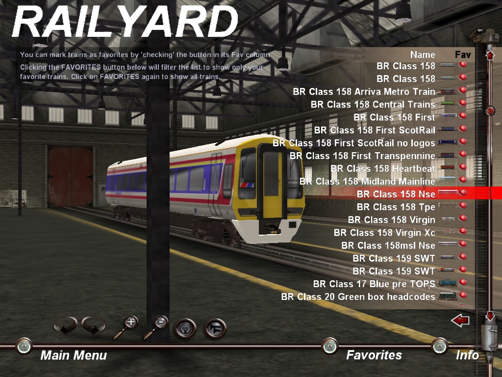 bvetrainzandmsts: class 158 nse