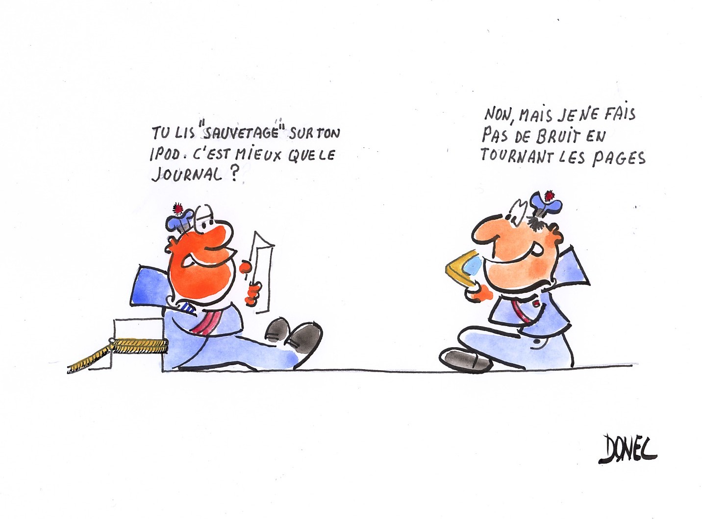 La Marcophilie navale: Humour de la semaine avec pièces jointes