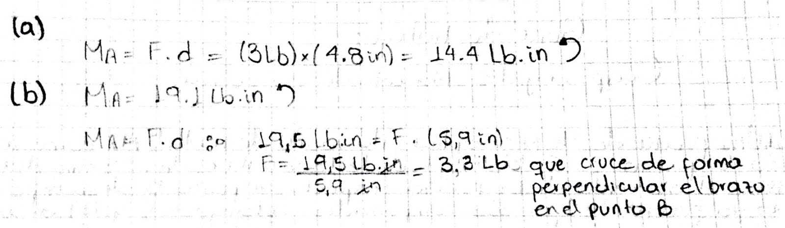 GUÍA DE EJERCICIOS DE MOMENTO DE UNA FUERZA CON RESPECTO A UN PUNTO