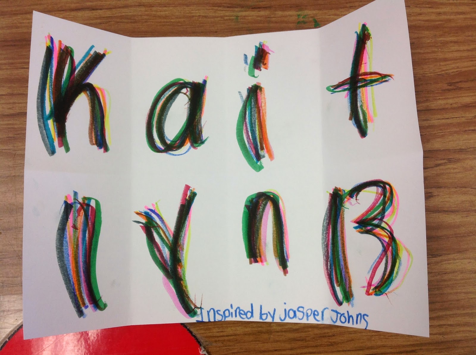 The Artsy Fartsy Art Room: Jasper Johns & 1st Grade