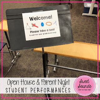 How to Make Open House in the Music Room Fun! | Sweet Sounds