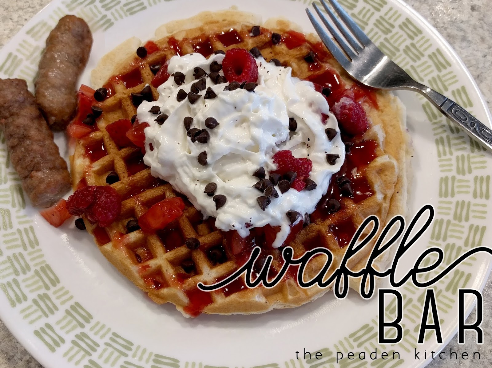 The Peaden Kitchen: Waffle Bar