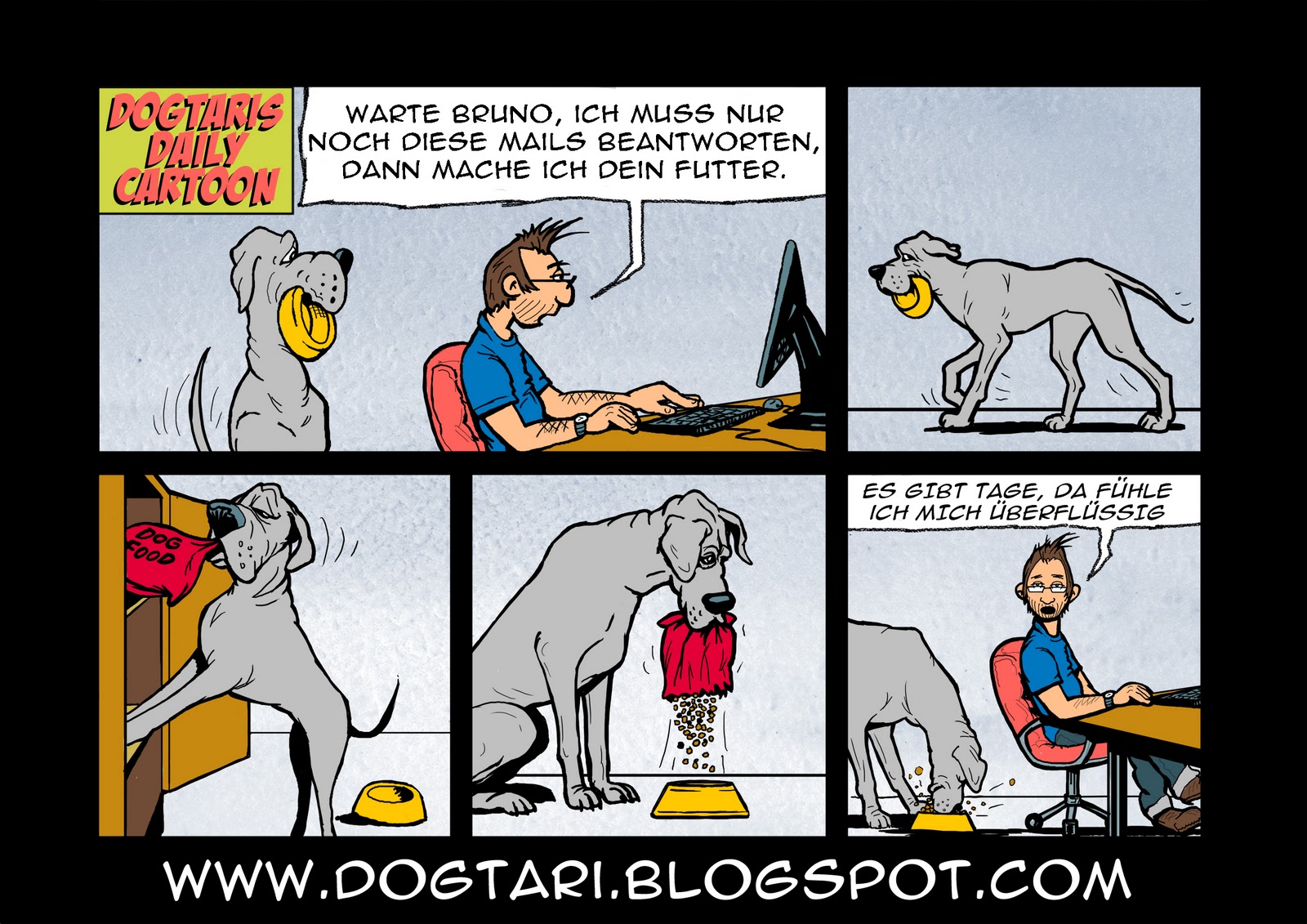 Dogtaris Cartoons: Selbst ist der Hund