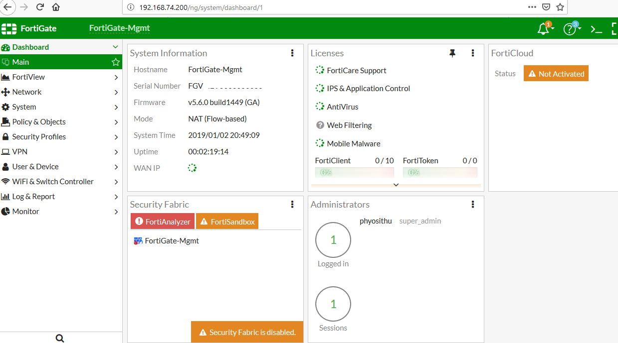 My Blog ...to share for everyone: FortiGate Firewall Configuration ...