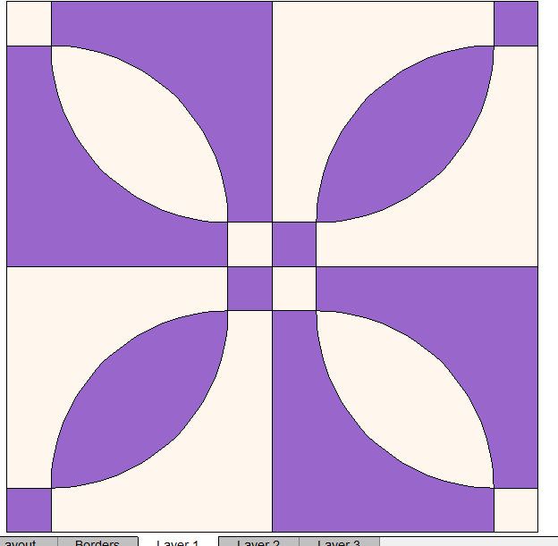 QuiltinCats: True Lover's Knot Block (Spokane, WA)