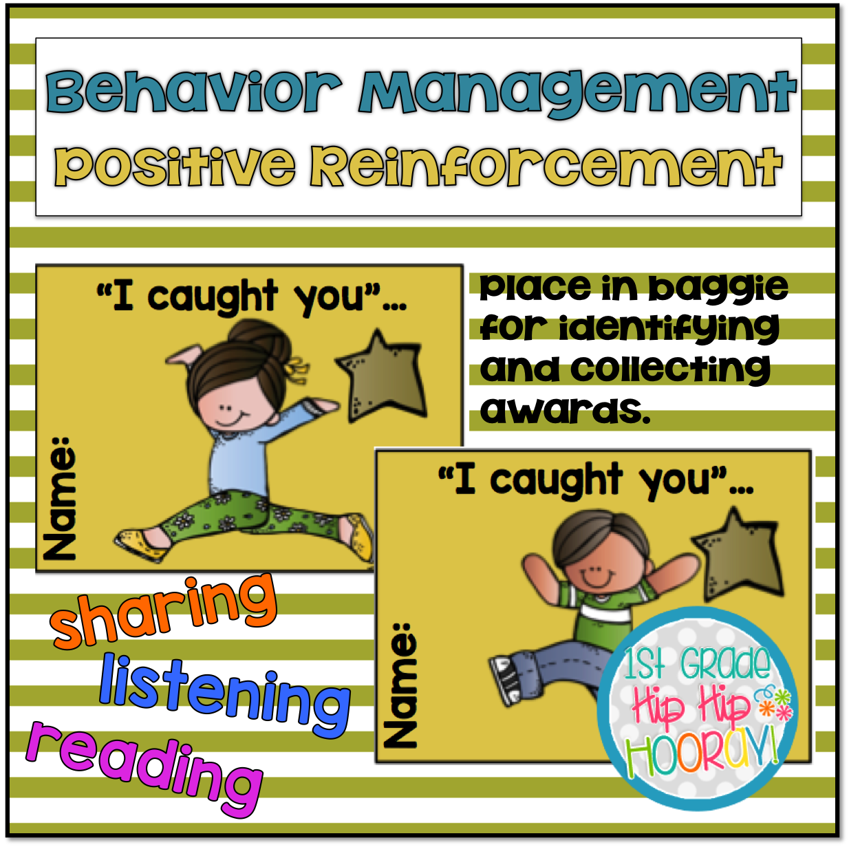1st Grade Hip Hip Hooray!: Behavior Management...Building Positive ...