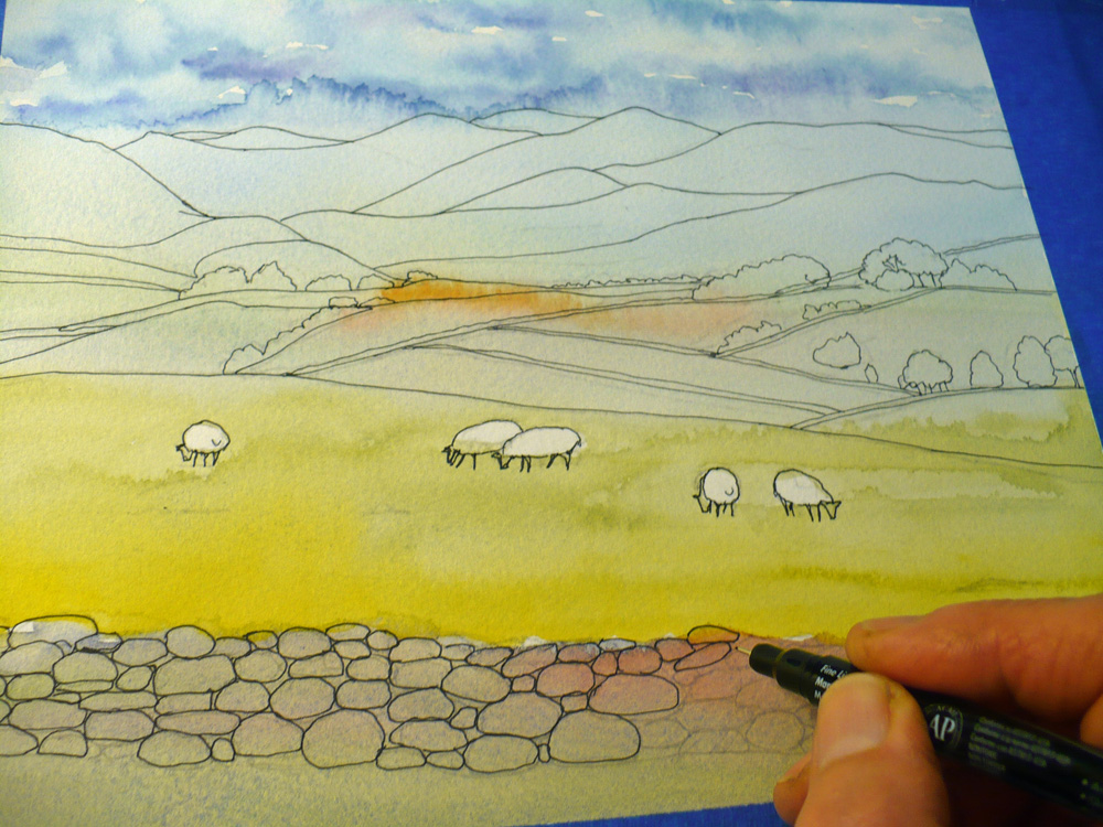 Zeh Original Art Blog Watercolor and Oil Paintings: Watercolor and Ink ...