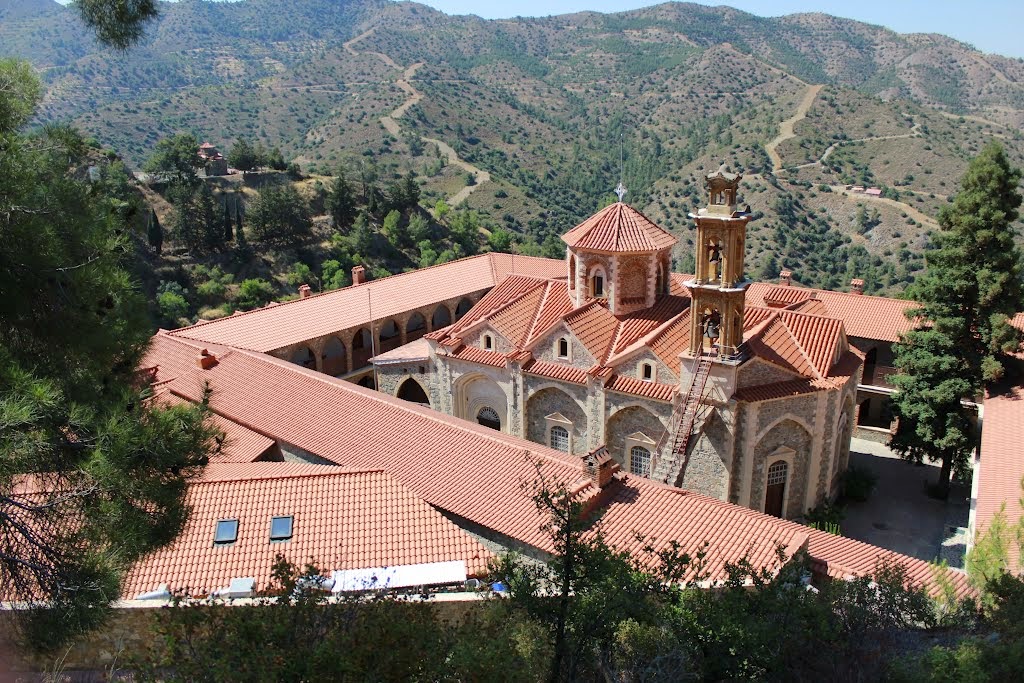 Den Ortodokse Katolske Kirke: Makjeras-klosteret, Troodos, Kypros