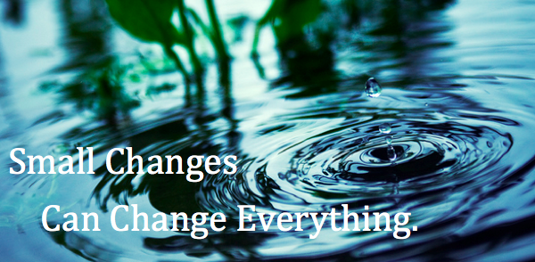 Not Buying Anything: Small Changes Can Change Everything