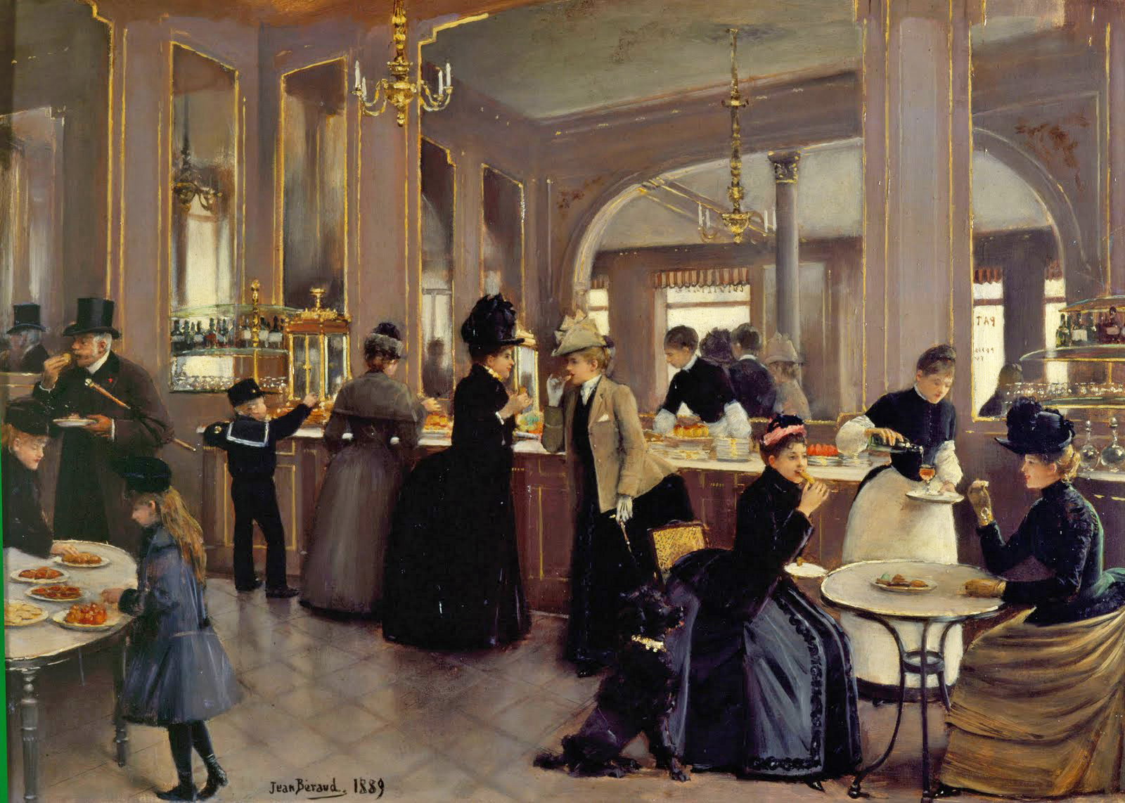 Peinture Française du 19ème Siècle: Jean Béraud (1889)